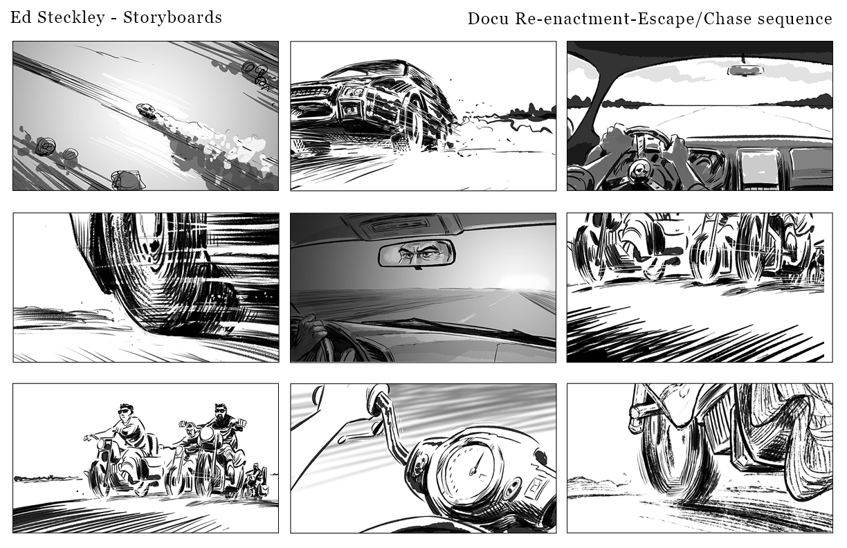 Some recent storyboard work! · Blog · Ed Steckley